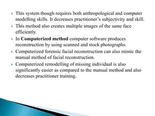Facial reconstruction | PPTX