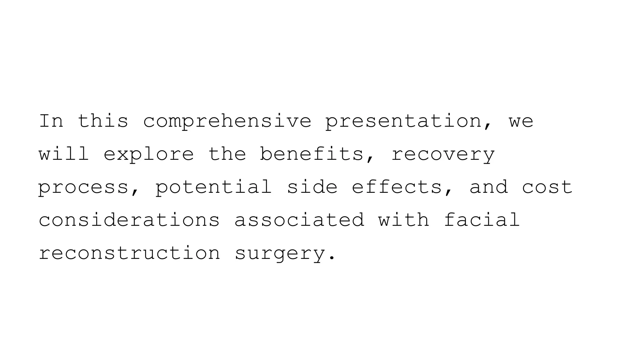 FACIAL RECONSTRUCTION SURGERY.pptx