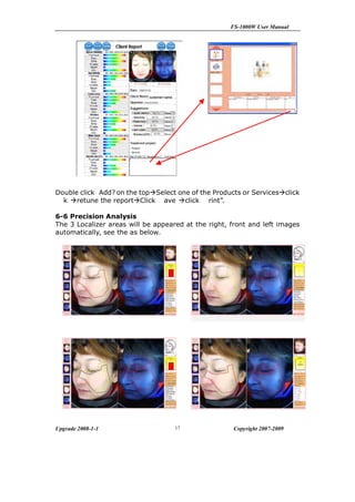 Facial Scan System Manual | PDF | Operating Systems | Computer Software and Applications