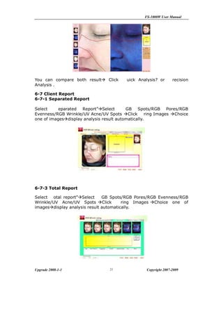 Facial Scan System Manual | PDF