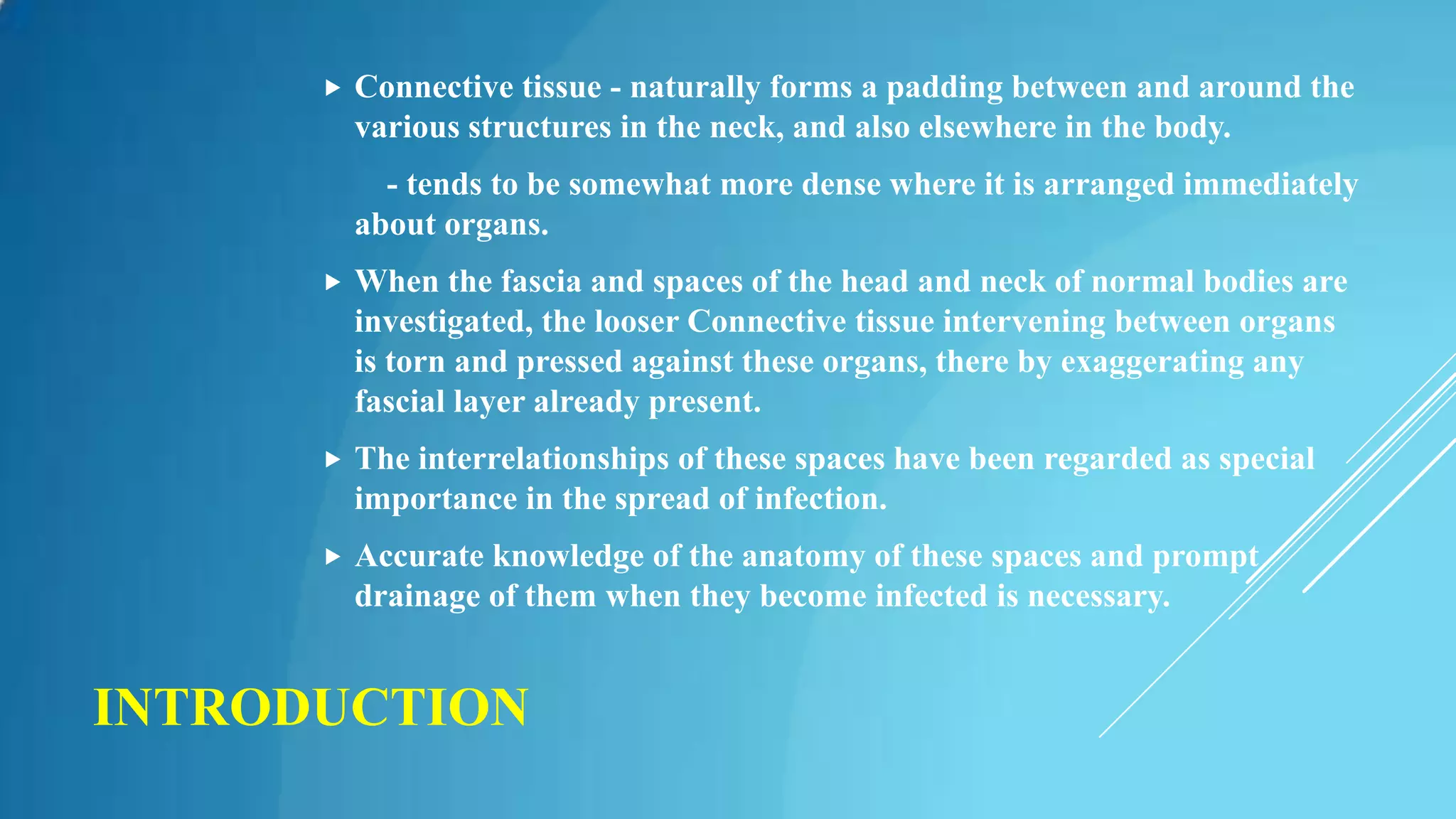 Facial spaces of periodontal interest. | PPTX