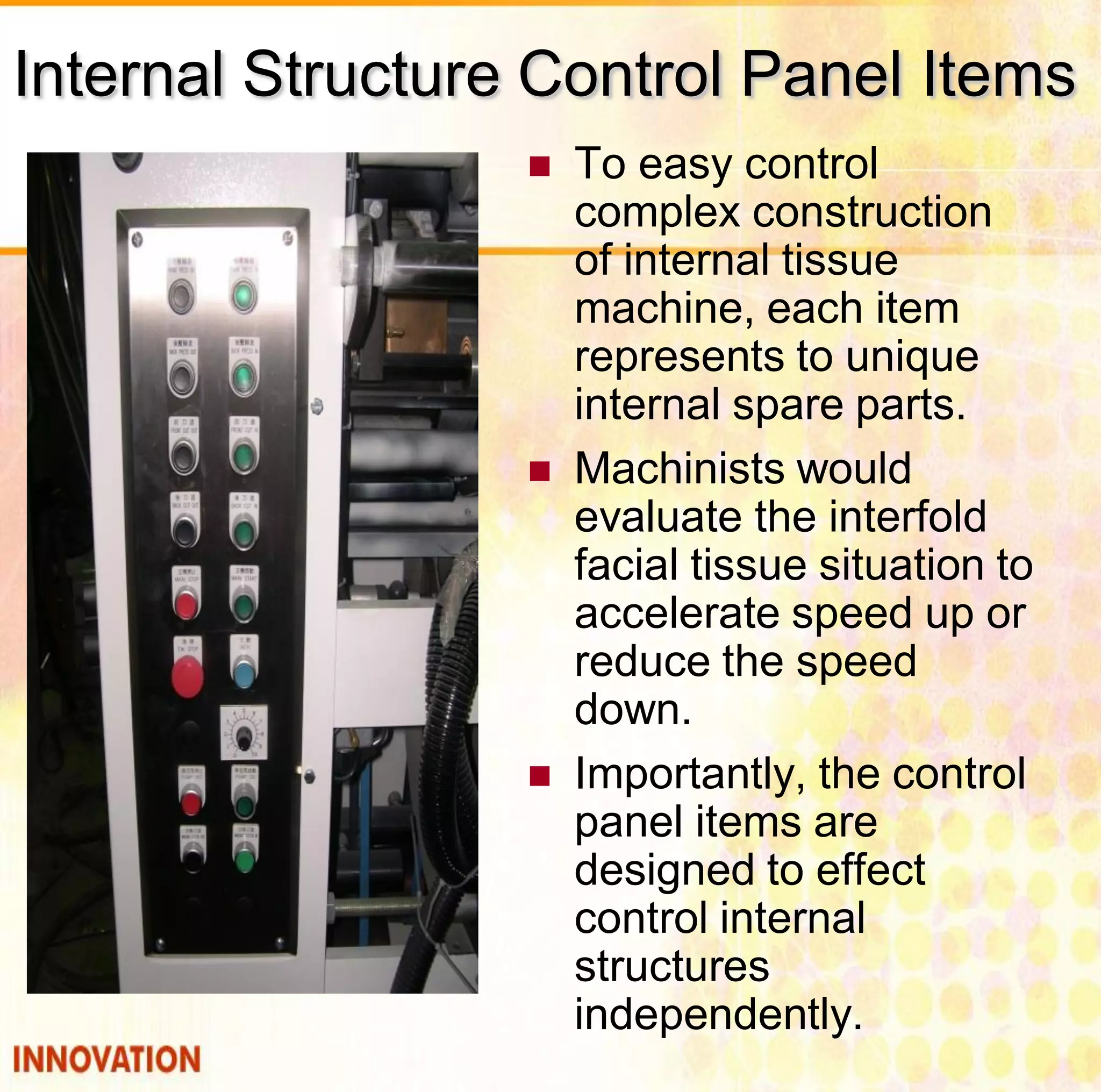 Facial tissue making machine | PPT