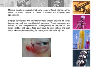 Facial trauma | PPTX