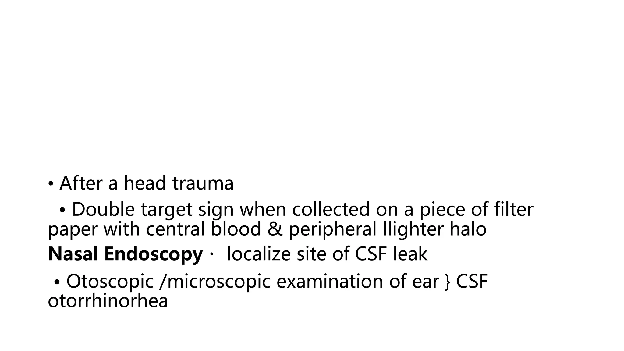 facial trauma and csf leak.pptxby dr junaid iqbal | PPTX