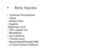 facial trauma and csf leak.pptxby dr junaid iqbal | PPTX