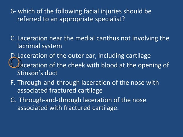 Facial trauma and neck trauma | PPT