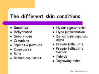 Facial types conditions | PPTX