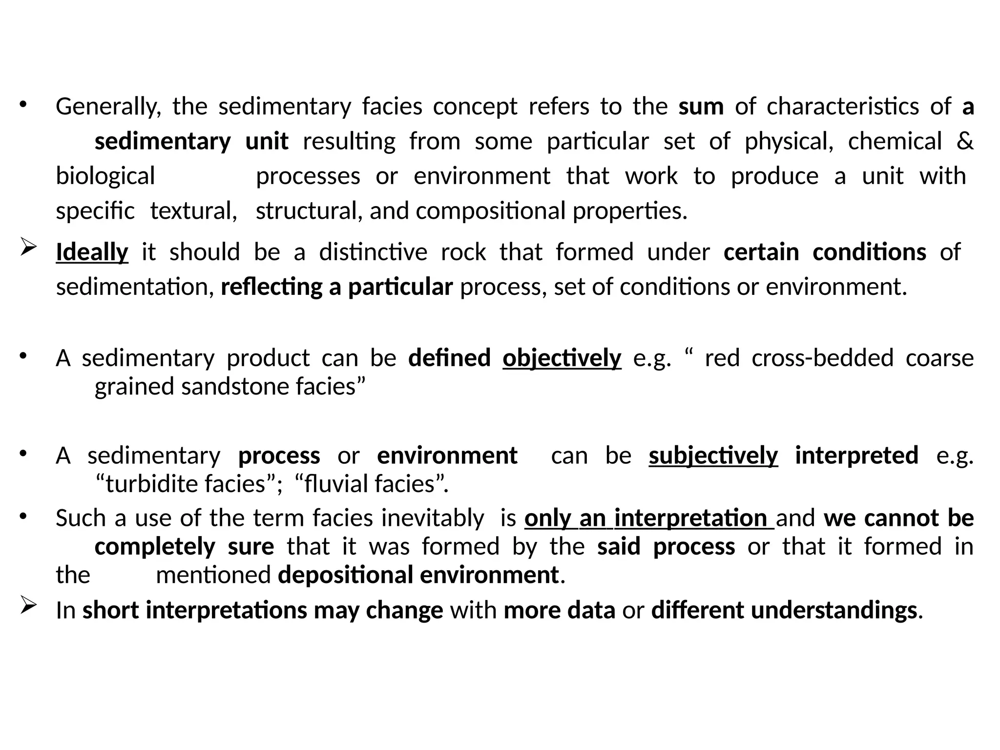 Facies concepts.pptxCharacterized by a set of observable features, such ...