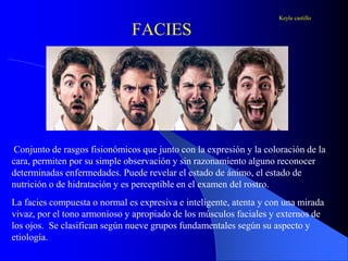 Facies semiologia | PPTX