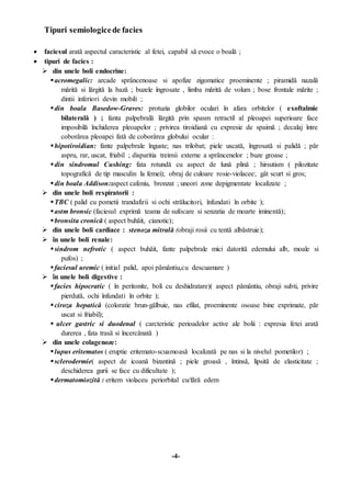 Facies tipuri. tulb constiinta | DOC