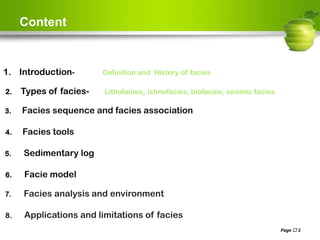 Facies term | PPT