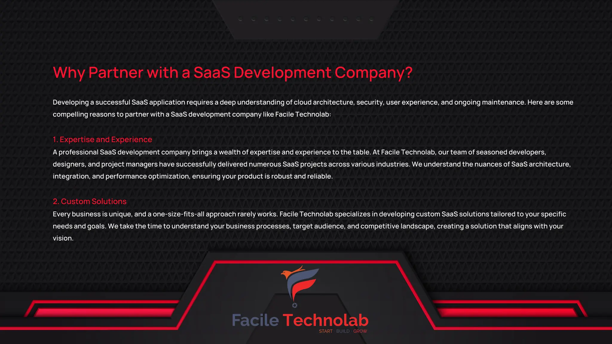 SaaS Development Company | SaaS Development Services | PDF