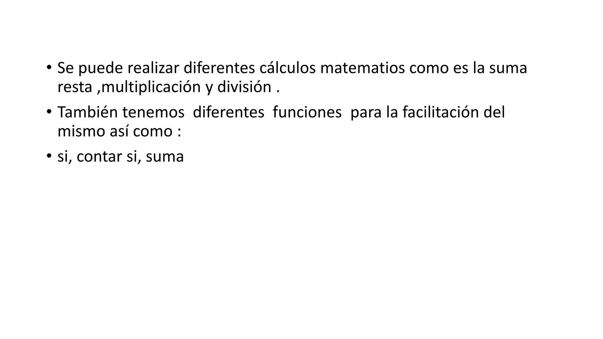 Facilidad de microsoft exel prueba 2 | PPT