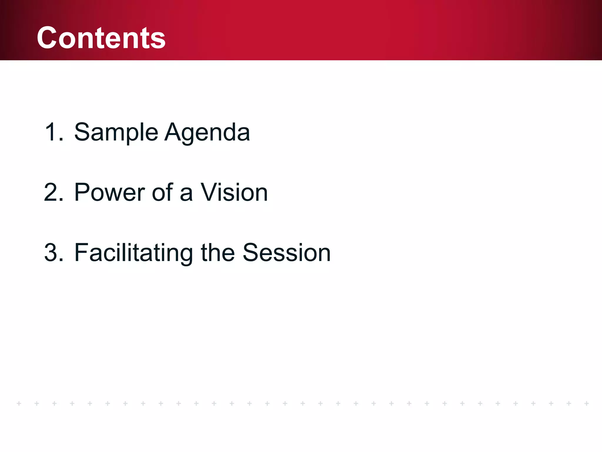 Facilitate a Visioning Session | PDF