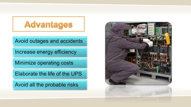Facilitate Your Organization with UPS Maintenance Services | PPTX
