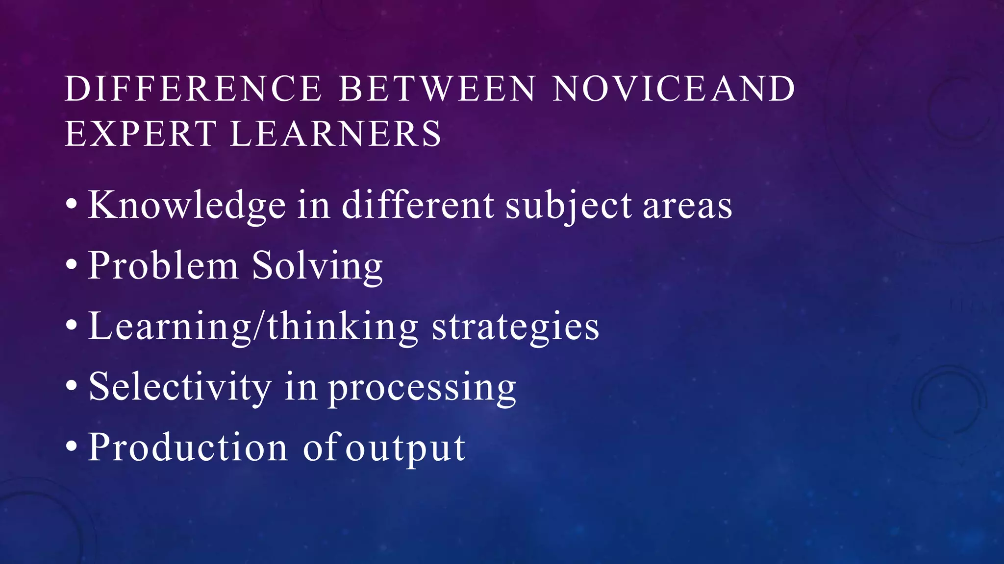 Facilitating learning-1 | PPTX