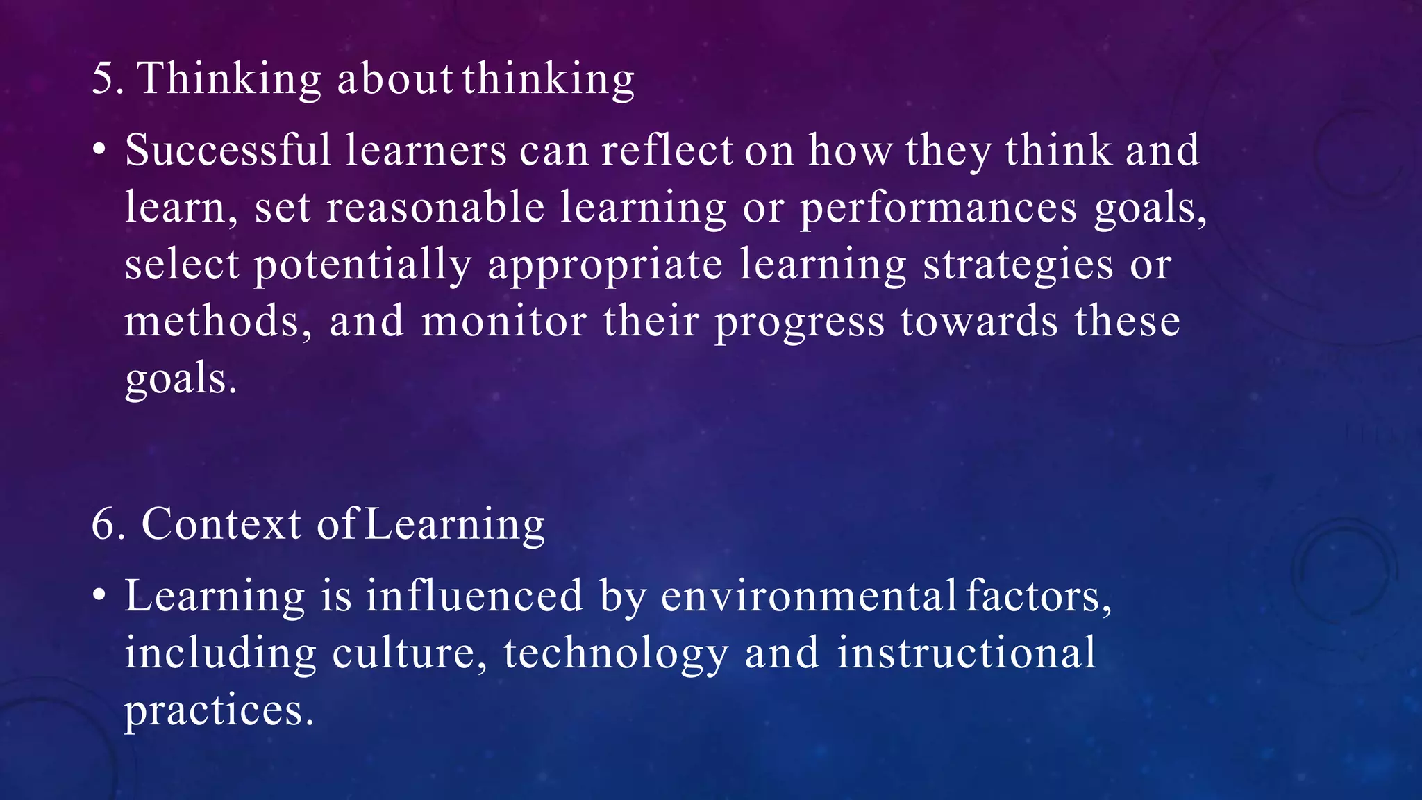 Facilitating learning-1 | PPTX