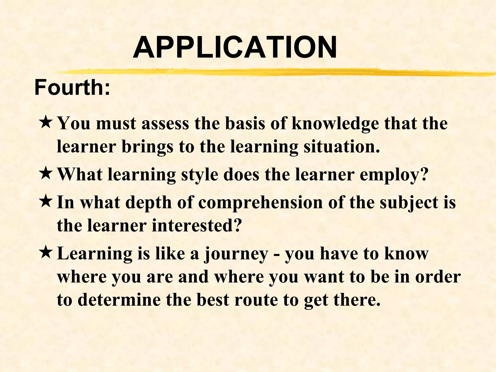 Facilitating the Adult Learner | PPT