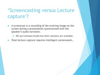 Facilitating active learning in the lecture theatre | PPT