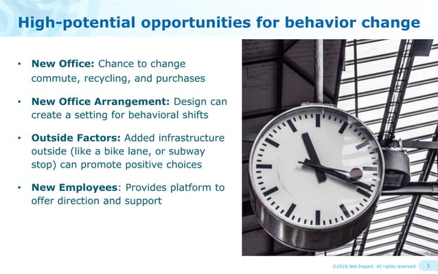 Facilitating behavioral change | PPT
