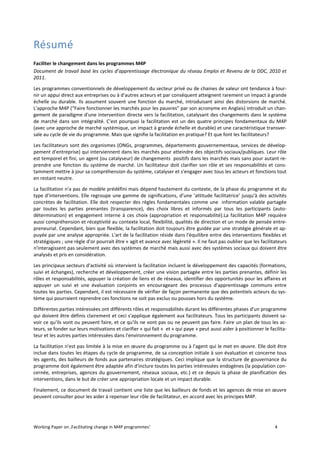 Facilitating Change in M4P Programs | PDF