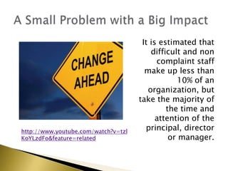 Facilitating Change with Difficult Or Non Compliant Staff Jennifer ...