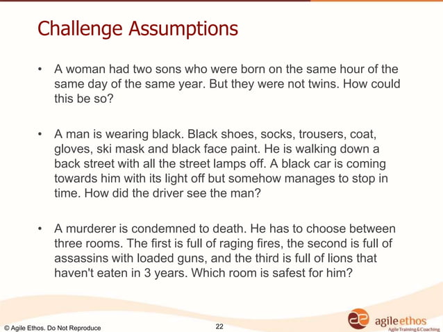 Agile Software Development Company - Agile Ethos | PPT