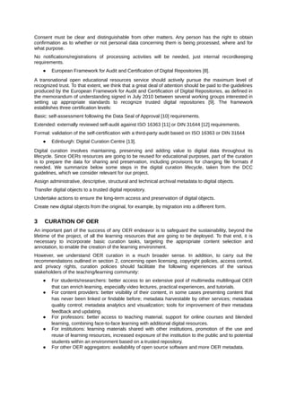 Facilitating curation of OER through the use of an application linked ...