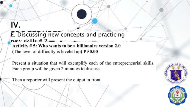 Facilitating Entrep subject [Autosaved].pptx | Special Education ...