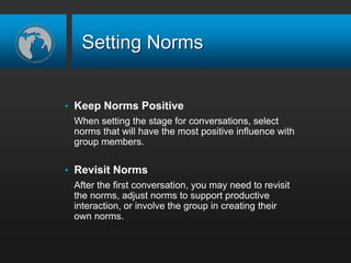 Facilitating group conversations | PPT