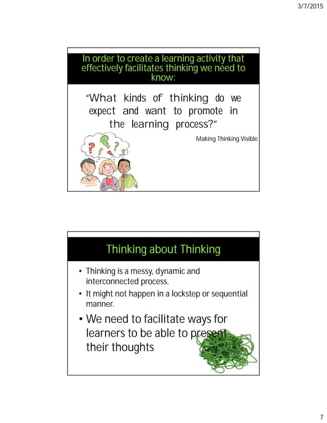 Facilitating High Order of Thinking by Karen Kawilarang | PDF | Education