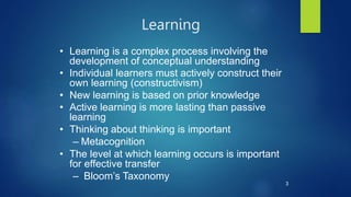 Facilitating Learning module for the bEED students | PPTX