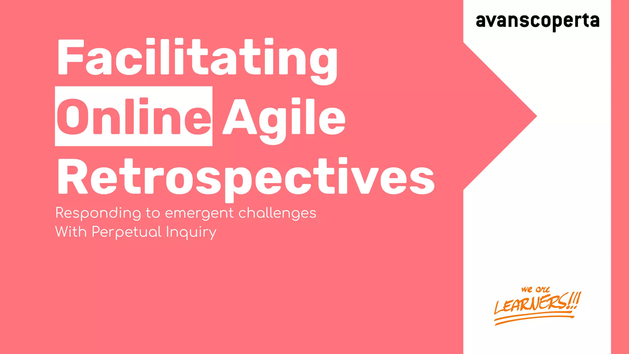 Facilitating online agile retrospectives | PPT