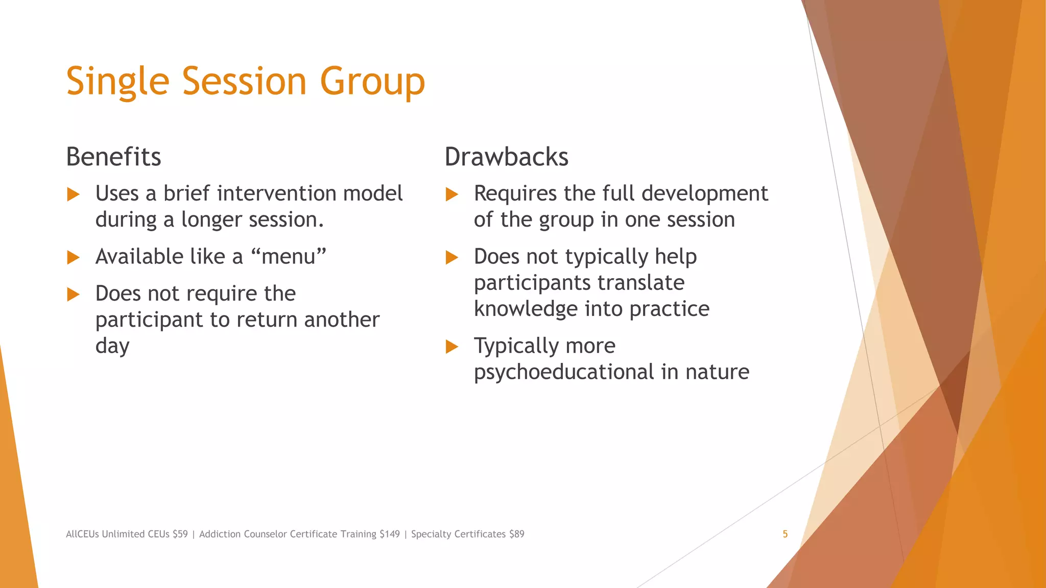 Facilitating open ended groups | PPT