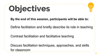 Facilitating teaching 2019 | PPTX