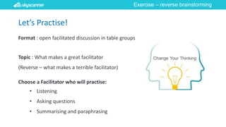 How to Be a Better Facilitator | PPTX