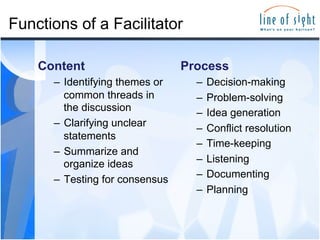 Facilitation Fundamentals | PDF