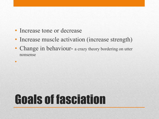 Facilitation in neuro rehabilitation | PPT