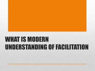 Facilitation in neuro rehabilitation | PPT