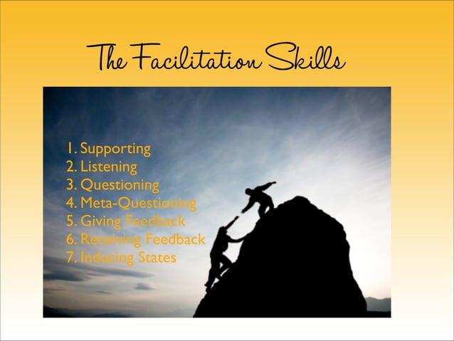 Facilitation Model Ppt