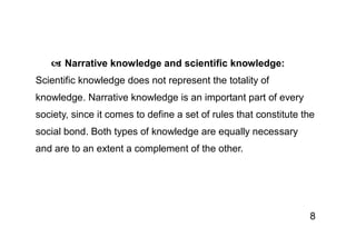 "Lyotard and Postmodernism" Key Terms and Ideas | PDF