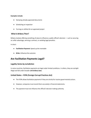 Facilitation Payments Explained_ Definition, Legality, and Impact on ...