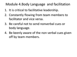 Facilitation skills By Allah Dad Khan A Lecture | PPTX