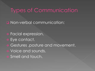 Facilitator,barriers and types of communication | PPT