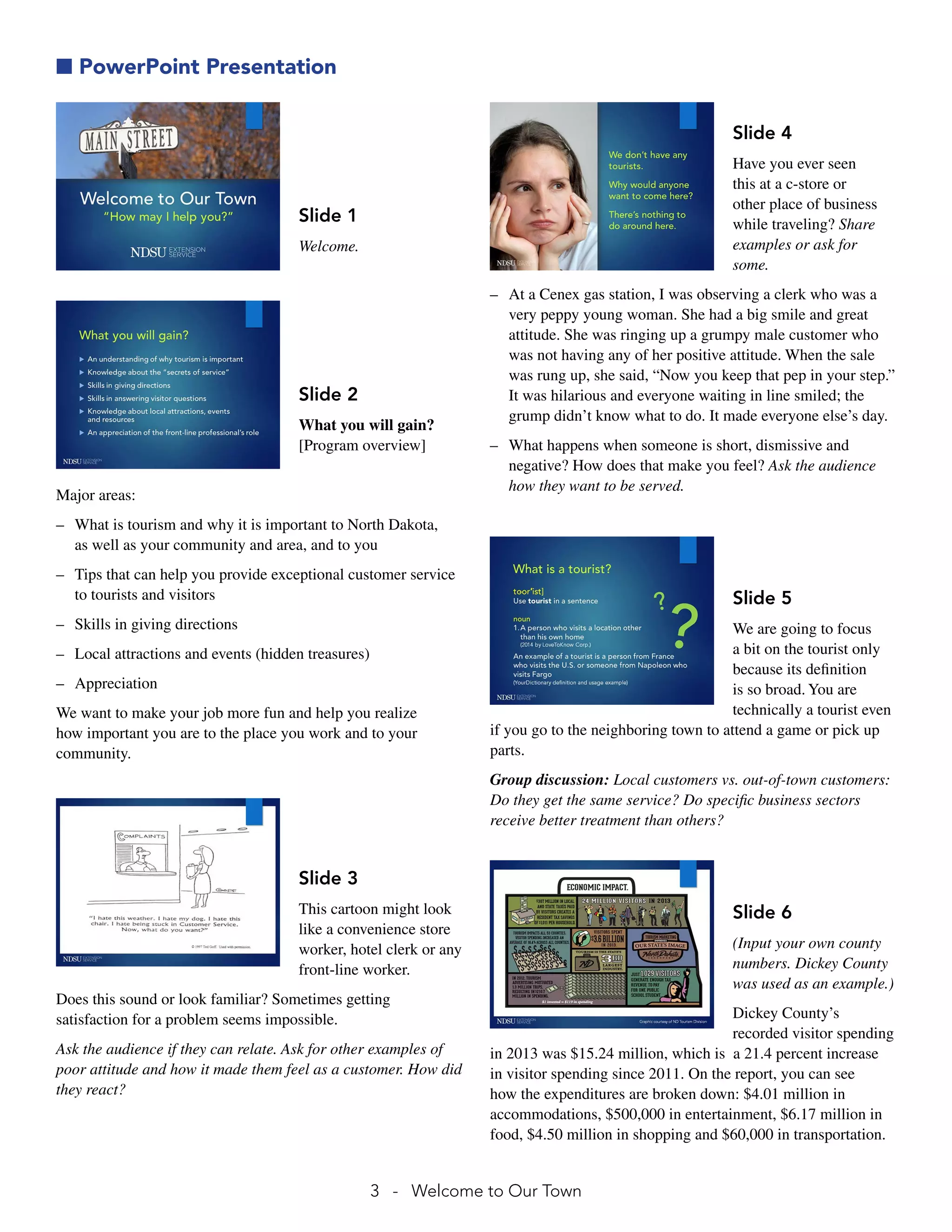 Facilitator guide welcome to our town | PDF