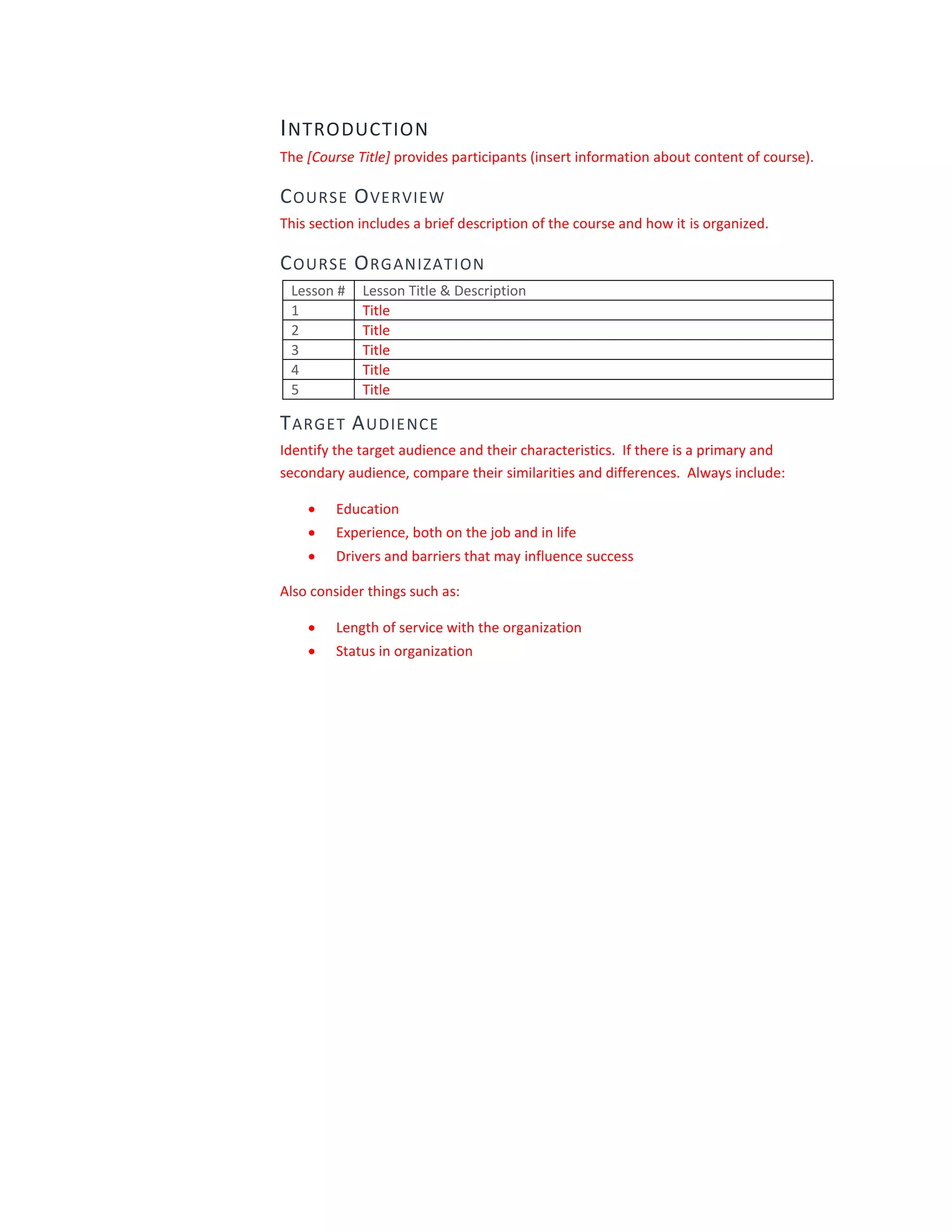Facilitator guide template | DOCX