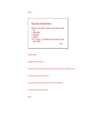 Facilitator guide template | DOCX