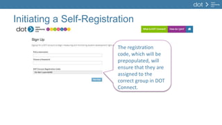 Initiating a Self-Registration | PPTX | Computing | Technology & Computing