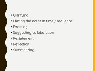 Facilitators of communication | PPTX