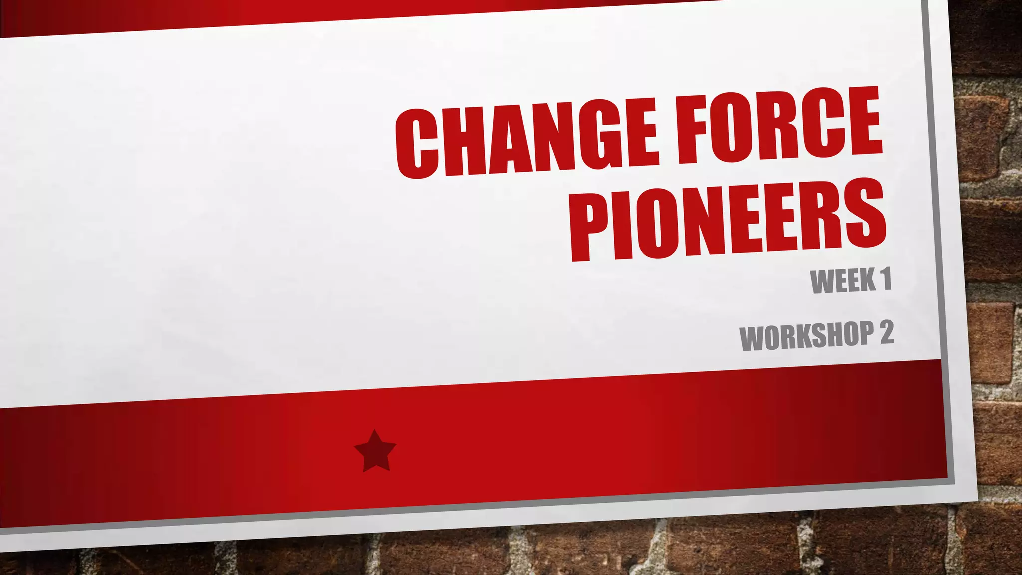 Facilitator slides workshop 2 final | PPT